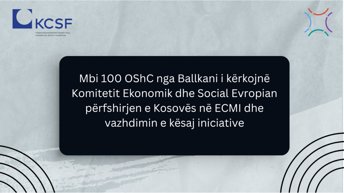 KCSF – Kosovar Civil Society Foundation